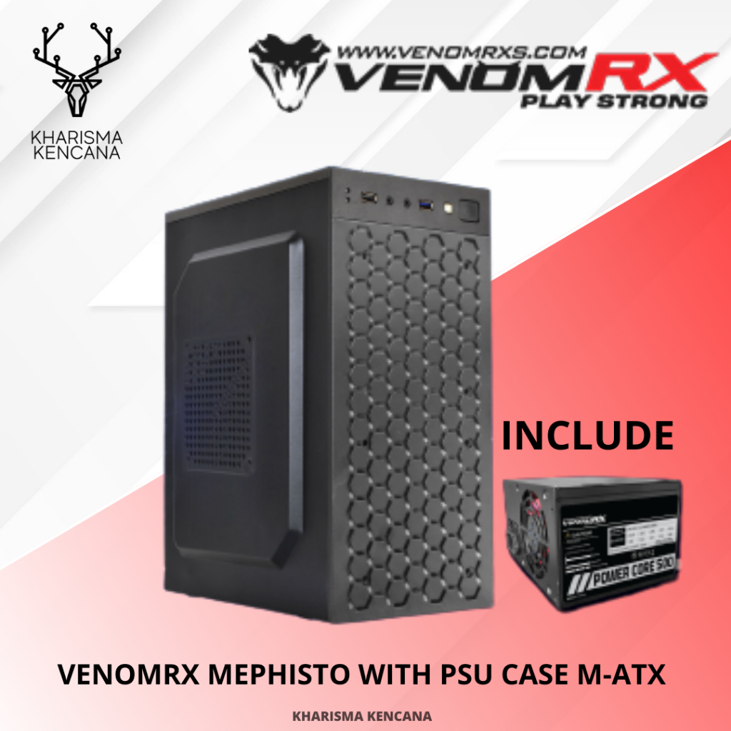 Jual VENOMRX MEPHISTO WITH PSU CASE M-ATX | Shopee Indonesia
