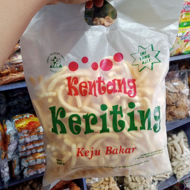 Jual SNACK KENTANG || KENTANG KERITING 250GRAM | Shopee Indonesia