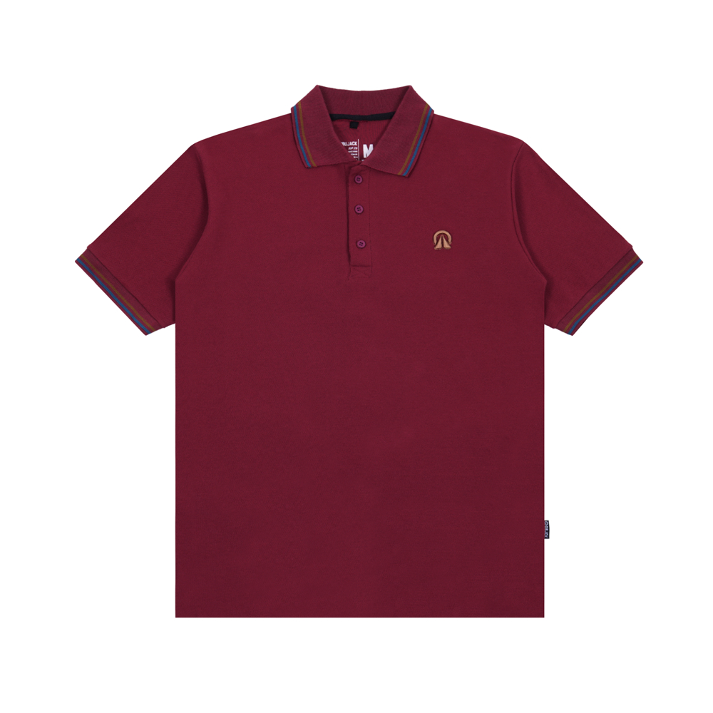 Jual Dobujack Polo Shirt Gecko Maroon | Shopee Indonesia