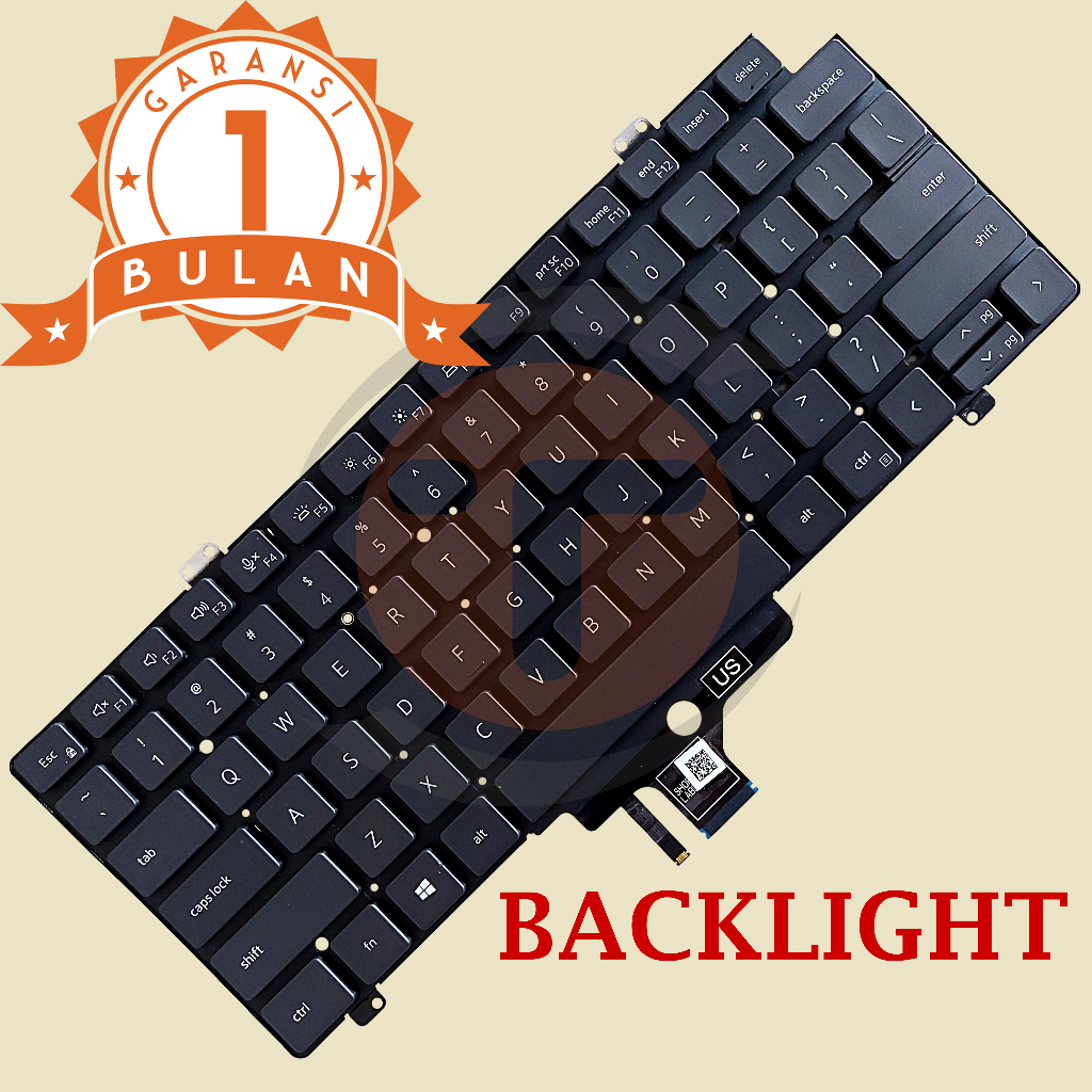 Jual Keyboard Dell Latitude E7410 7410 2 in 1 Backlight - Black ...