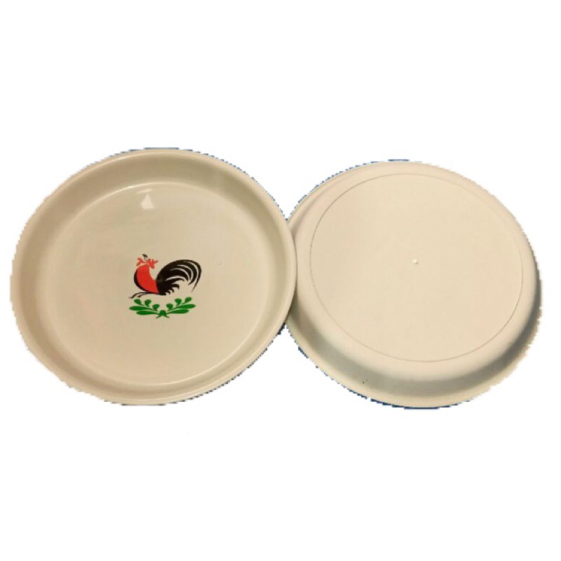 Jual Nampan Plastik Ayam Bulat Putih | Shopee Indonesia