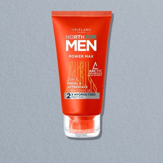 Jual NORTH FOR MEN PowerMax 2-in-1 Facial and Aftershave Energising Gel ...