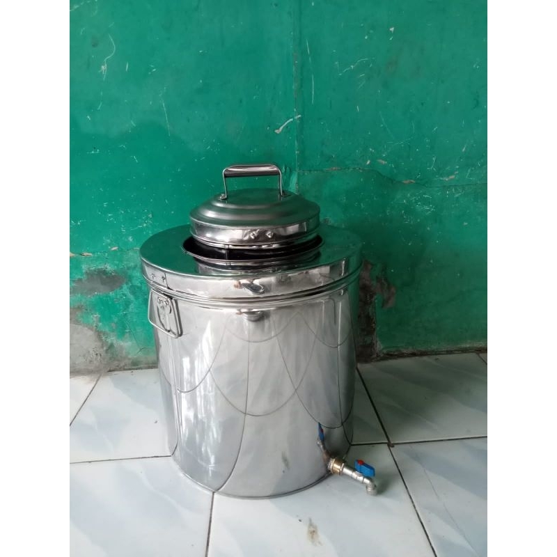 Jual dandang pluas tabung es puter 10 liter lengkap | Shopee Indonesia