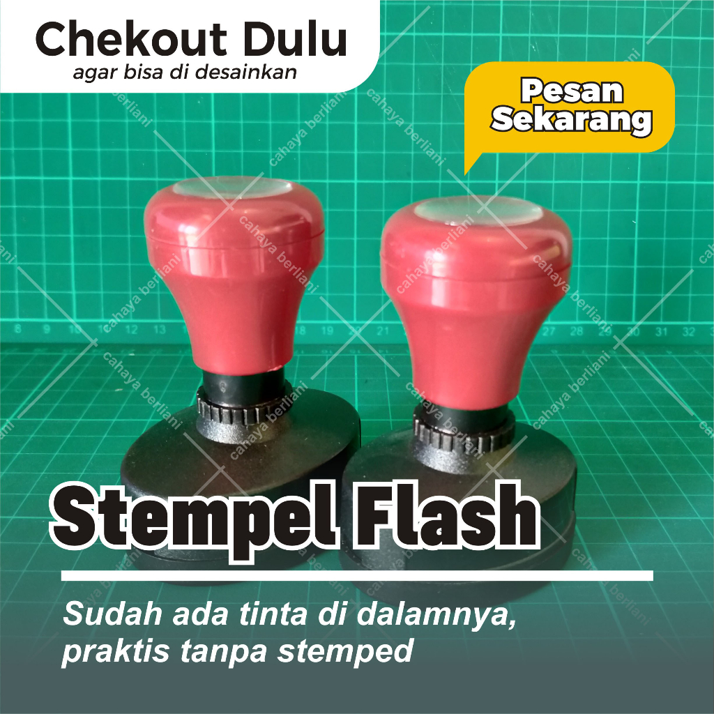 Jual Stempel Flash Otomatis - Oval RT RW | Shopee Indonesia