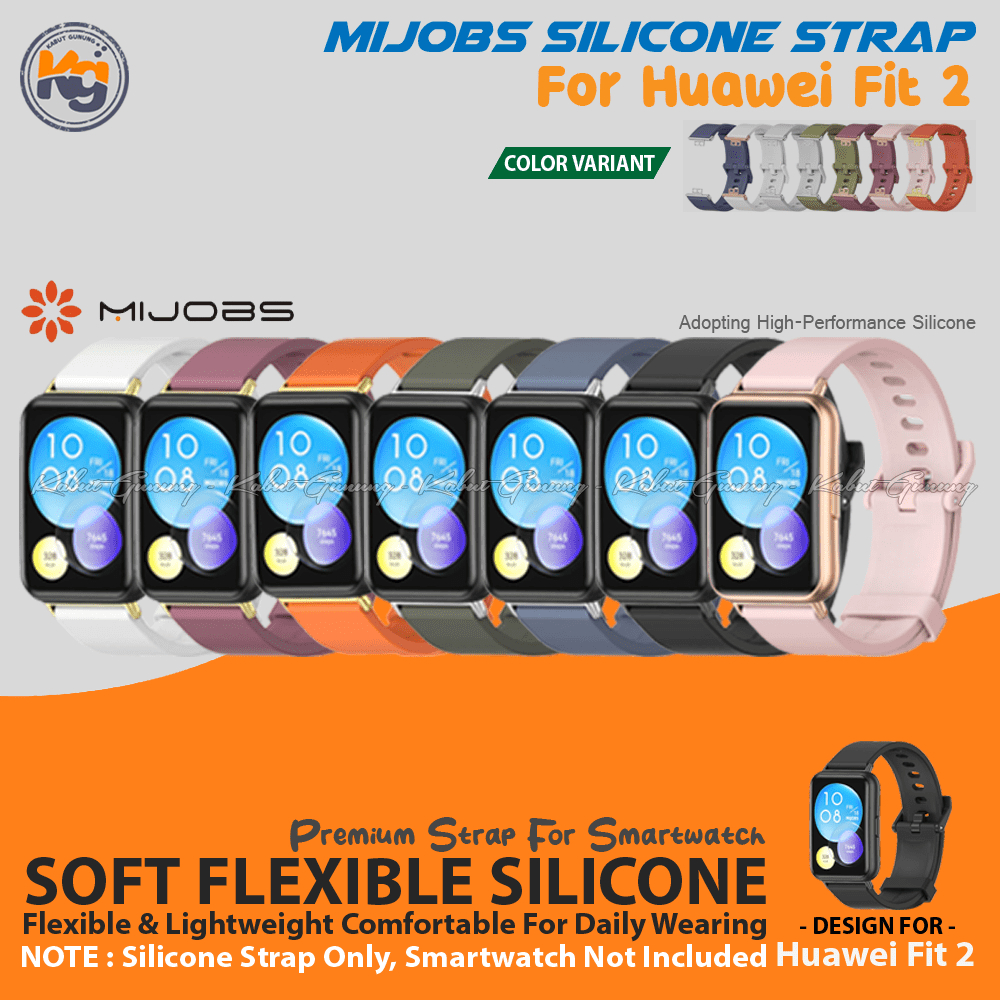 Jual MIJOBS Silikon Strap Premium Mix Stainless Steel Huawei Watch FIT ...