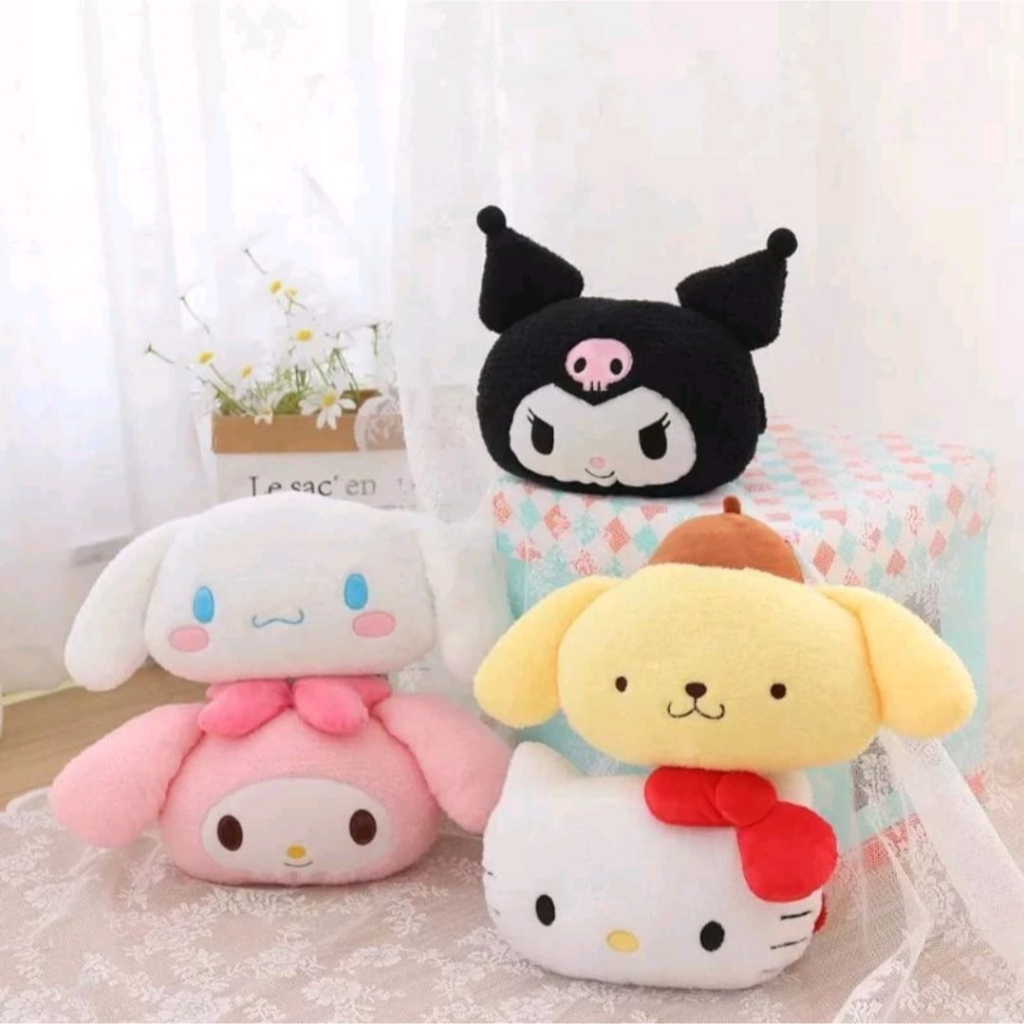 Jual Boneka Bantal Kepala Sanrio Besar Istimewa Bahan Halus Lembut Banget Karakter Cinnamoroll ...