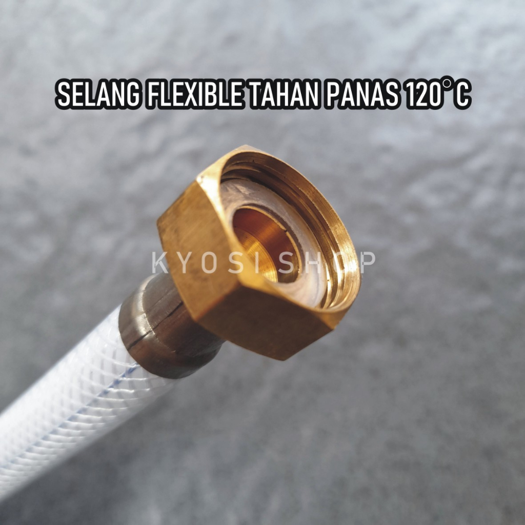 Jual Selang Fleksibel Air Panas Dingin / Hot Water Flexible Hose | Shopee Indonesia