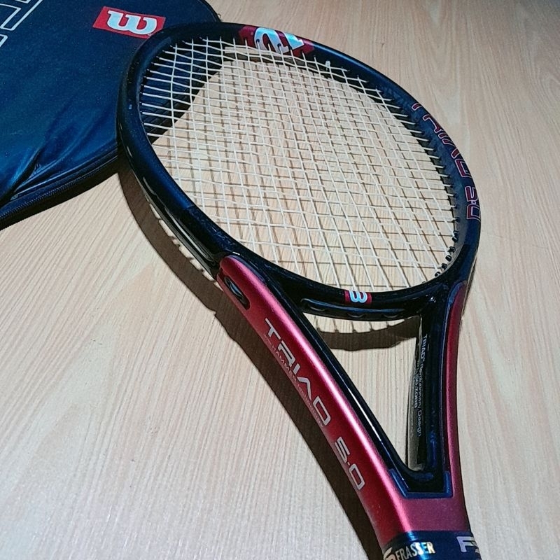 Jual ORIGINAL RAKET TENIS WILSON TRIAD 5.0 | Shopee Indonesia