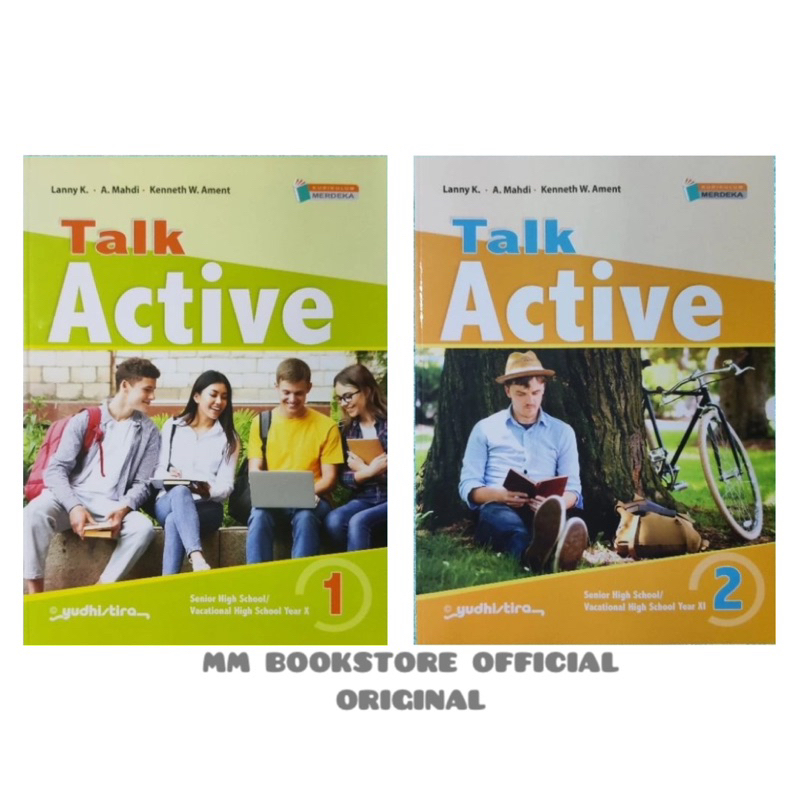 Jual BUKU TALK ACTIVE SMA KELAS 10 11 12 KURIKULUM MERDEKA YUDHISTIRA | Shopee Indonesia