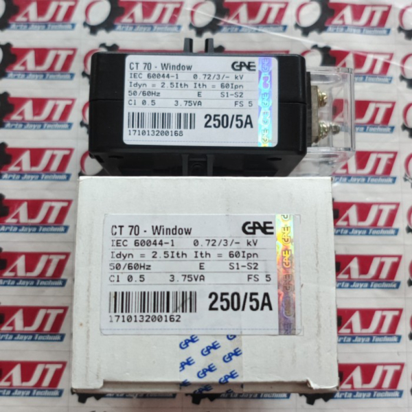 Jual Current Transformer 250/5A CT 70 GAE CT70 CT-70 Diskon | Shopee ...