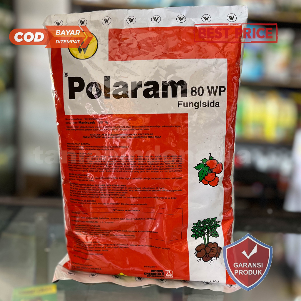 Jual FUNGISIDA - POLARAM KUNING 80WP 1 KG | Shopee Indonesia