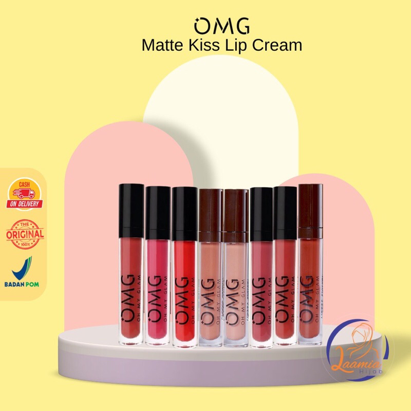 Jual OMG Oh My Glow Matte Kiss Lip Cream/OMG Oh My Glam Coffee Edition Lip Cream | Shopee Indonesia