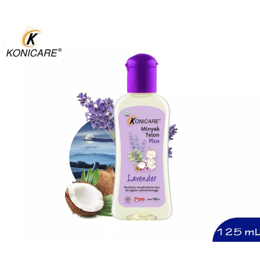 Jual Konicare Minyak Telon Plus Lavender 125 ml | Shopee Indonesia