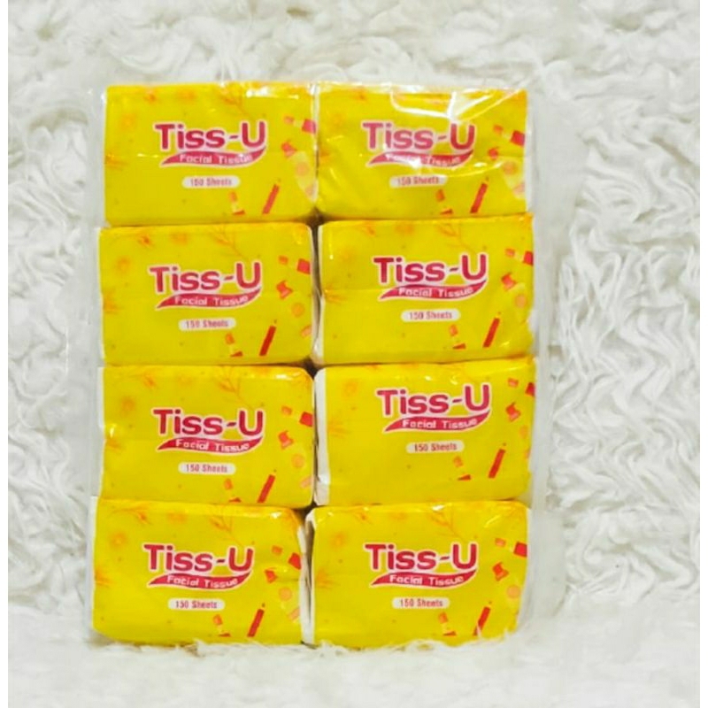 Jual Tisu Tissue TISS-U Facial Pop Up 150s 2ply ( isi 8pcs ) | Shopee ...