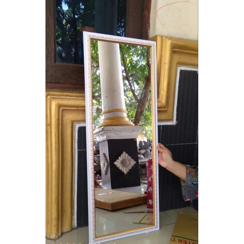Jual Cermin Dinding 90×35 cm | Cermin Gantung 90×35 cm | Kaca Dinding ...
