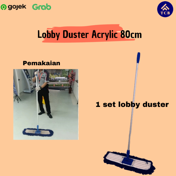 Jual Lobby Duster Acrylic / Alat Pel 80cm (Set) | Shopee Indonesia