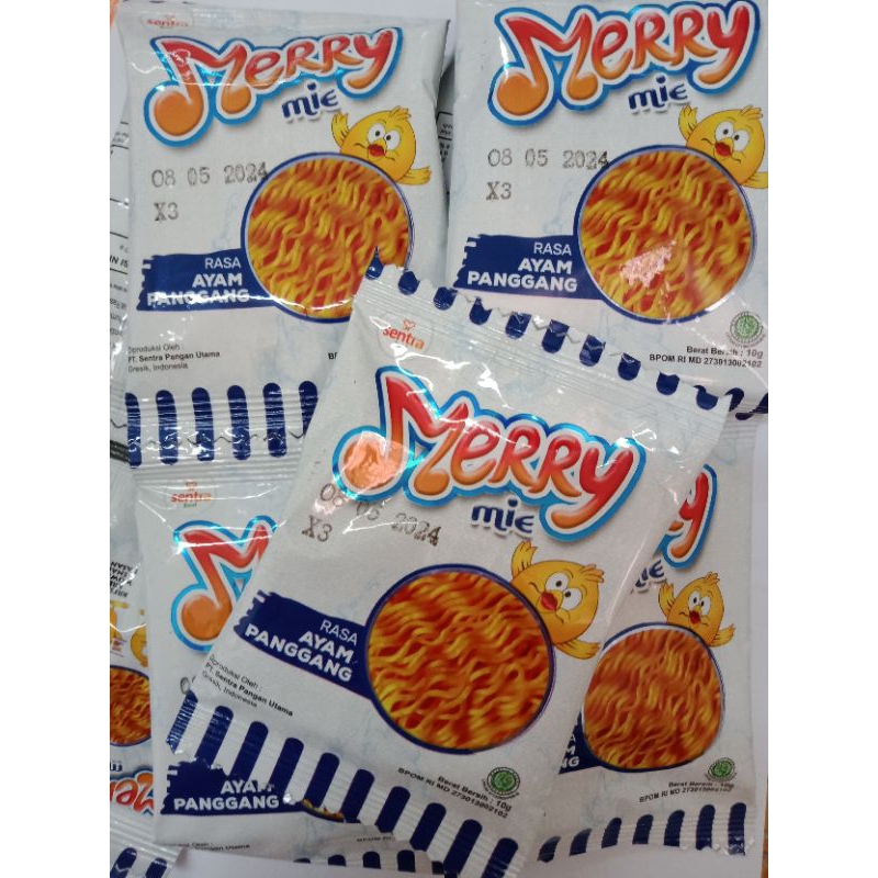 Jual SNACK MIE RENCENG,JAJANAN SD,MERRY MIE | Shopee Indonesia