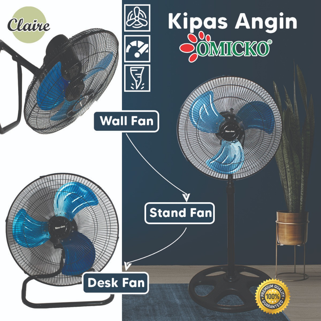 Jual Kipas Angin Besi Jumbo 3 in 1 / Kipas Angin Tornado Fan Besi 18 ...