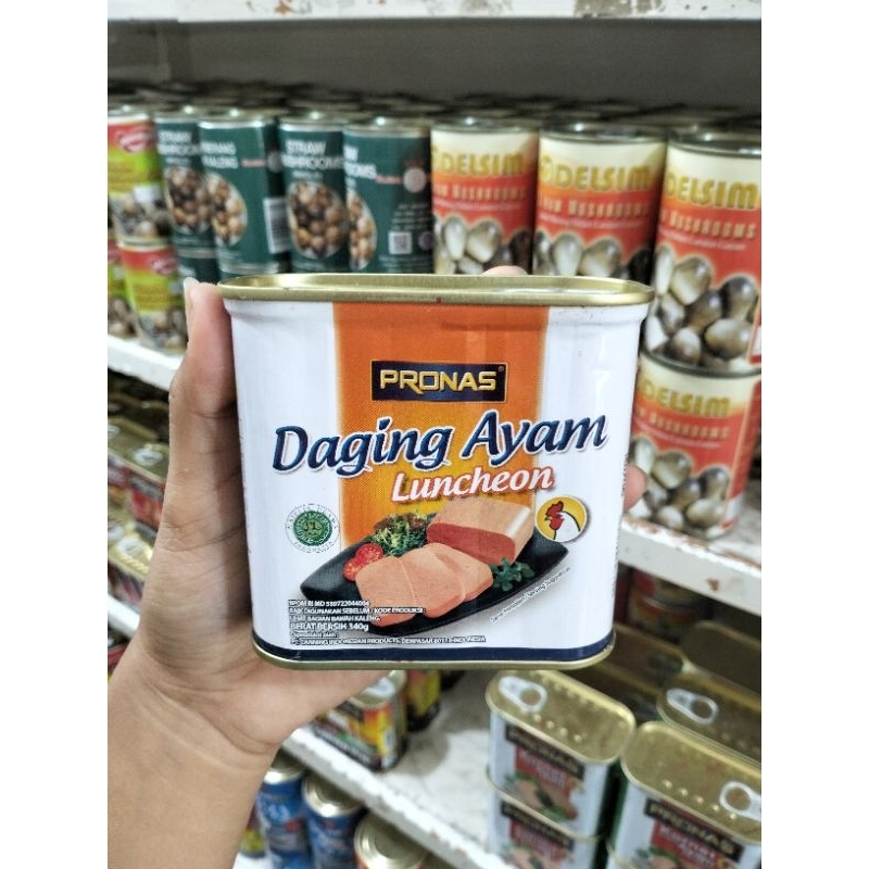 Jual Pronas Luncheon Chicken / Beef Daging Luncheon Ayam / Sapi Lokal ...
