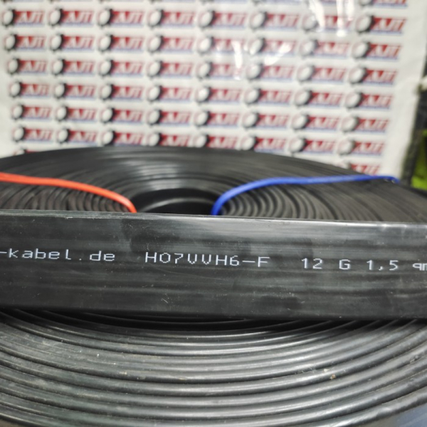 Jual Kabel Flat PVC H07VVH6-F 12x1.5mm TKD HO7VVH6-F 12x15mm Ecer ...