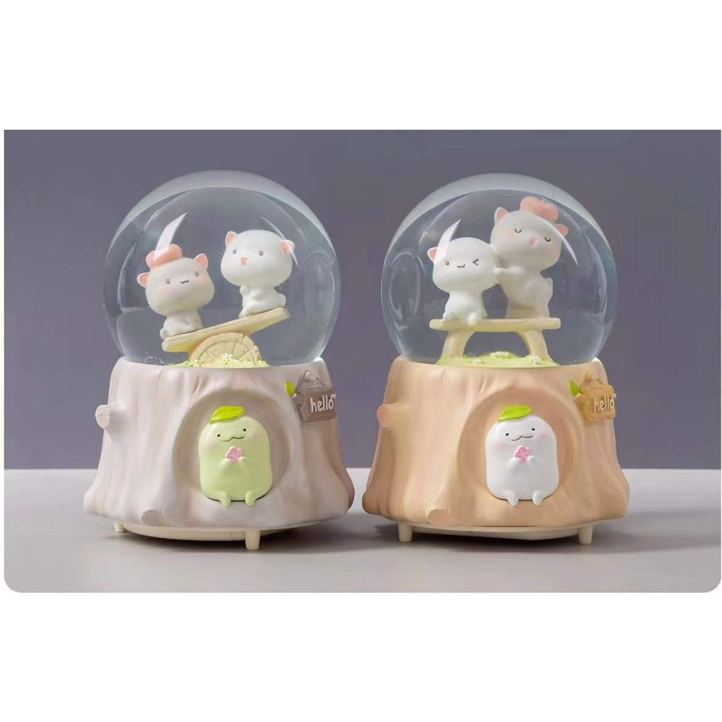 Jual Snowball Pajangan Bola Musik Air Bola Musik Salju Large (XL 100 ...