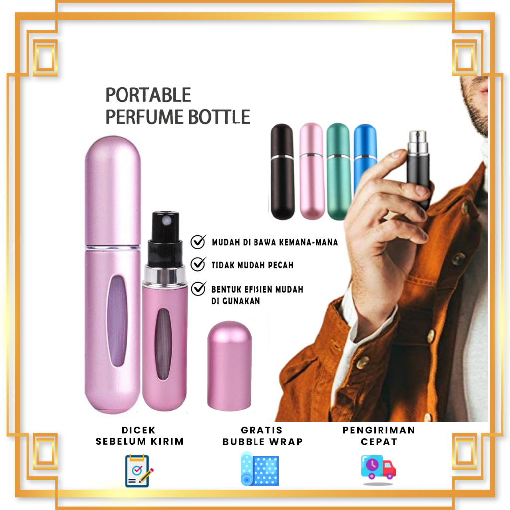 Jual Botol Parfum Refill Mini Portable | Shopee Indonesia