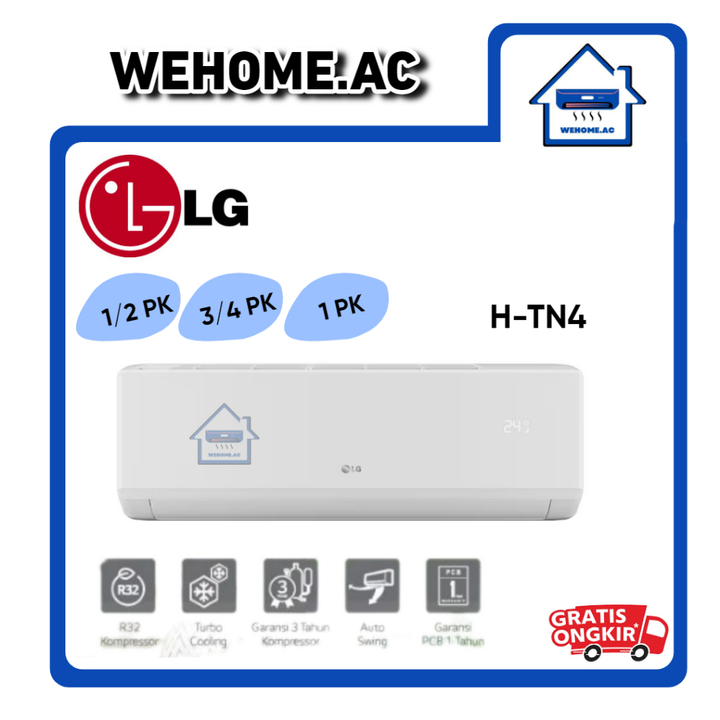 Jual AC LG 1/2 PK - 1 PK AC Standard LG H05TN4 / H07TN4 / H09TN4 1/2 ...