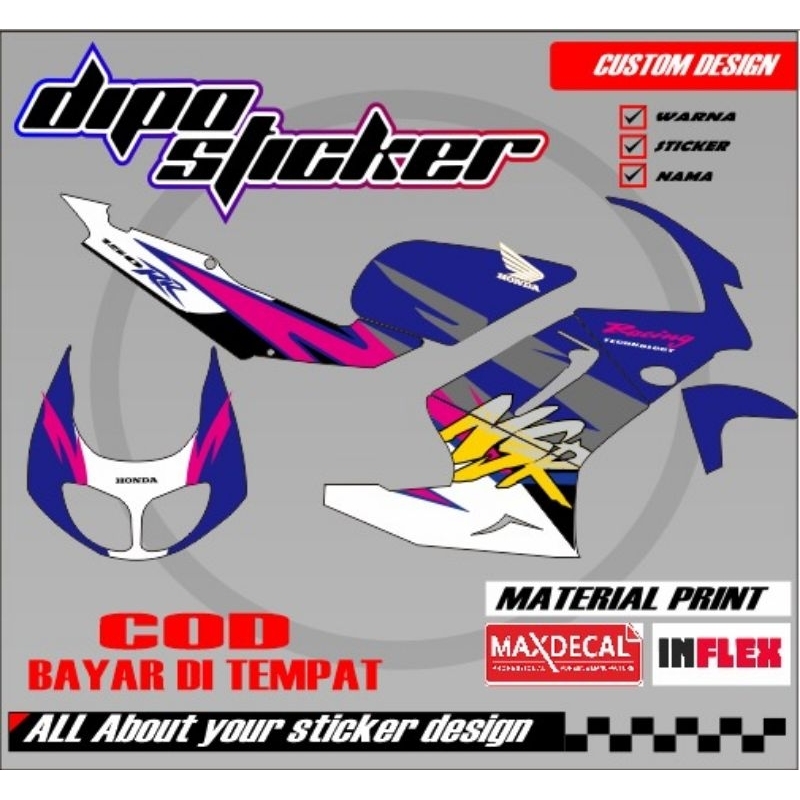 Jual sticker striping honda nsr sp bisa riquest | Shopee Indonesia