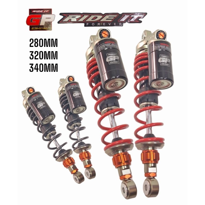 Jual SHOCK SHOCKBREKER RIDE IT GP 299 SC SERIES SHOCK BELAKANG RIDE IT ...