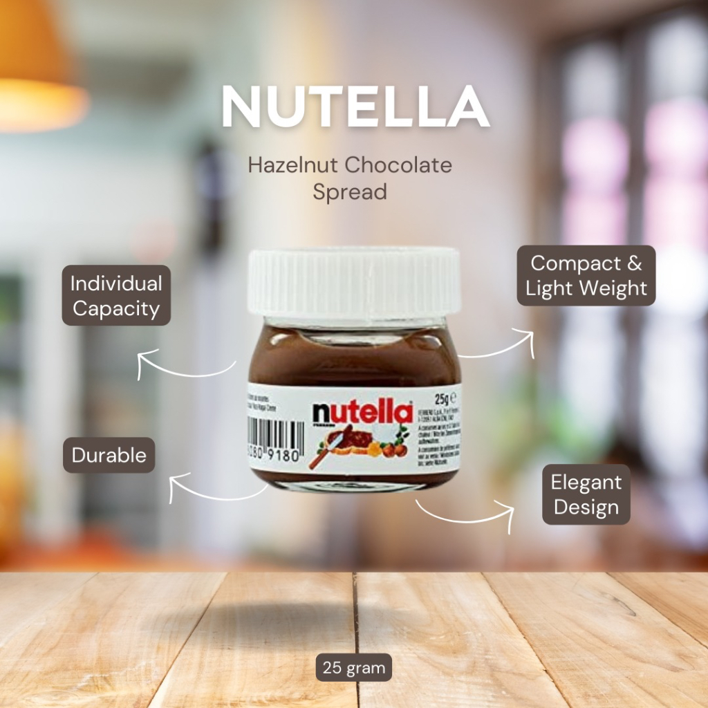 Jual Nutella Mini Jar 25gr | Shopee Indonesia