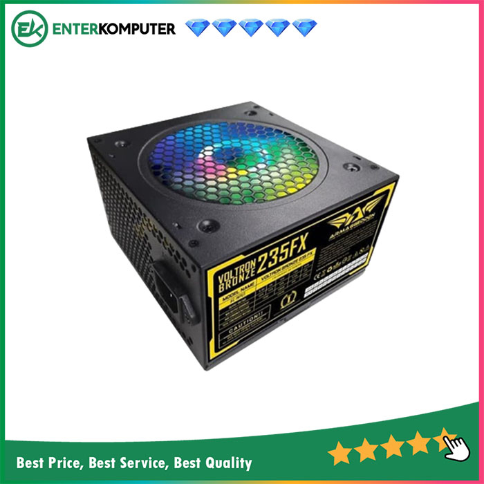 Jual PSU Powerlogic Armaggeddon Voltron Bronze 235 watt FX | Shopee Indonesia