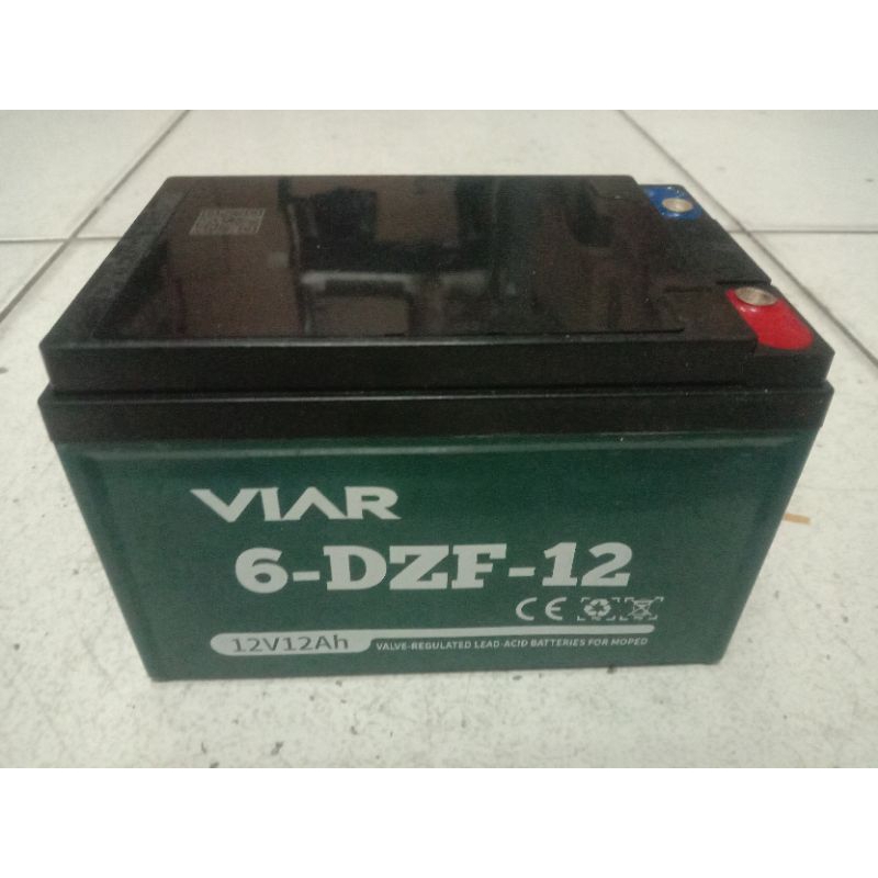 Jual AKI/Battery sepeda listrik Viar U1,V2 dan UNO,UNO3,U3,V3,UNO4,X4,Y4,Vitron (12V12Ah ...