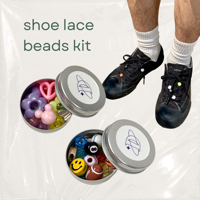 Jual DJOEALIN Shoe Lace Beads Kit (Dekorasi Manik/Beads Tali sepatu ...