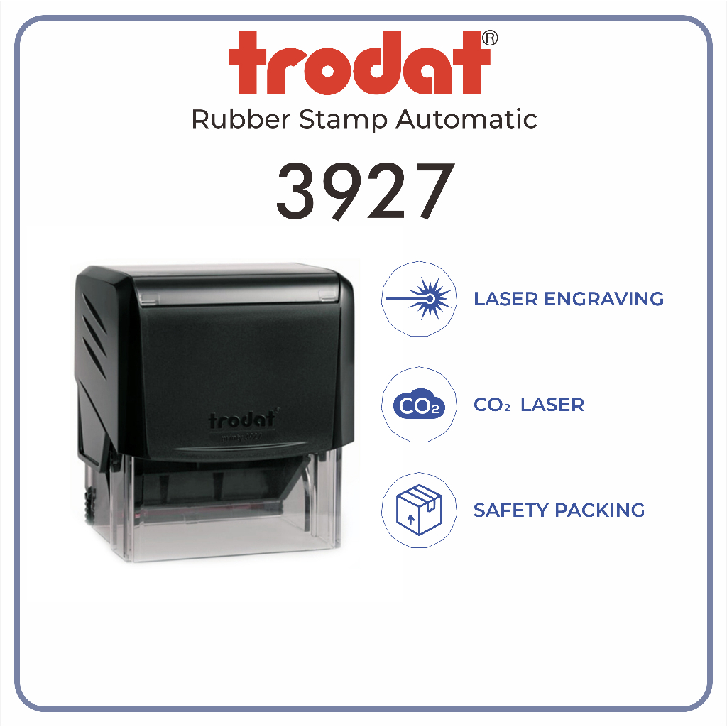 Jual STEMPEL TRODAT 3927 | CUSTOM DESAIN | NAMA TOKO | DLL | UK 58x38mm ...