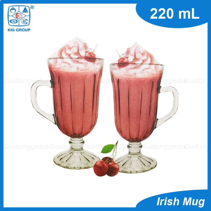 Jual Gelas Irish Coffee/Gelas Latte/Gelas Kaca/Gelas Irish/Gelas Mug ...