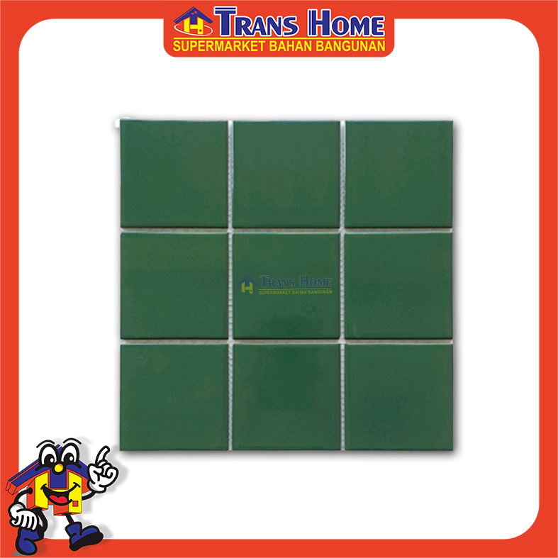 Jual Mosaic / Mozaik Mozza Tile Square Glossy And Matte (1Dus: 20Lbr ...