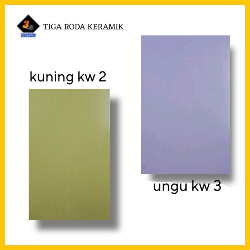 Jual keramik dinding 25x40/keramik ungu/keramik kuning/keramik dinding ...