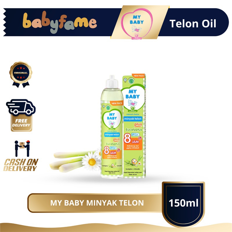 Jual MY BABY TELON PLUS | 60-150 ML | MINYAK BAYI | Shopee Indonesia