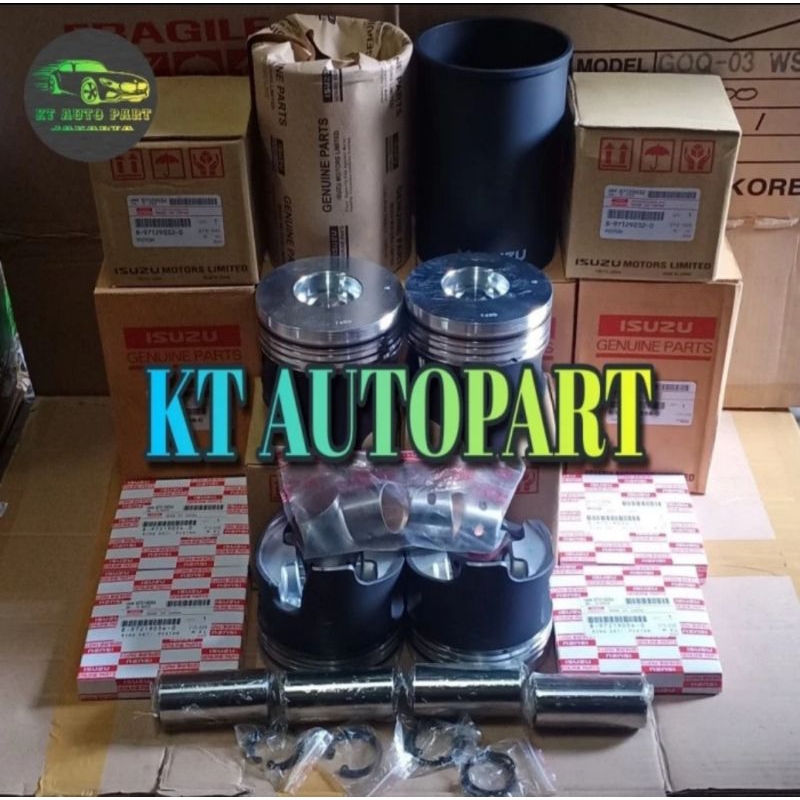 Jual LINER KIT LINER SET BORING SET VURING FORING KOMPLIT NKR71 NKR-71 ...