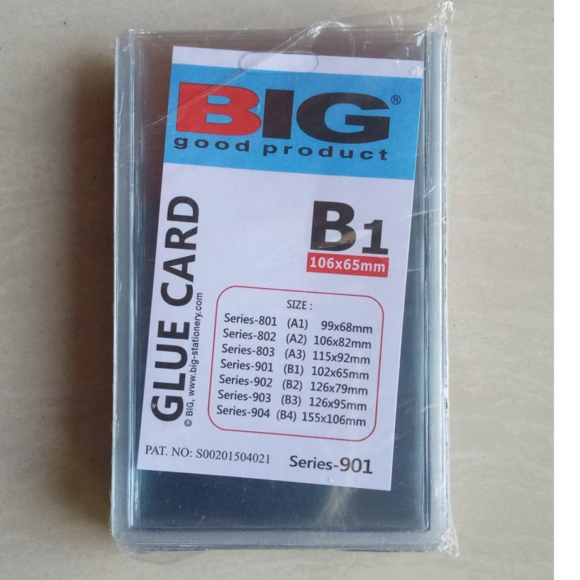 Jual ID Card Mika B1 /Name Tag / Glue Card / Card Holder / TOP LOADER | Shopee Indonesia