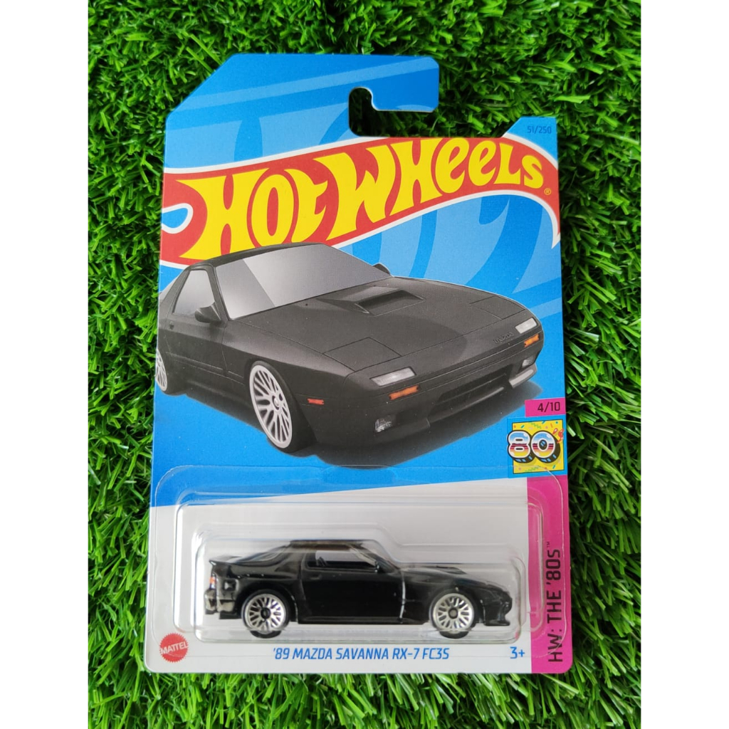 Jual HOT WHEELS '89 MAZDA SAVANNA RX-7 FC35 HITAM BLACK FC3S | Shopee ...