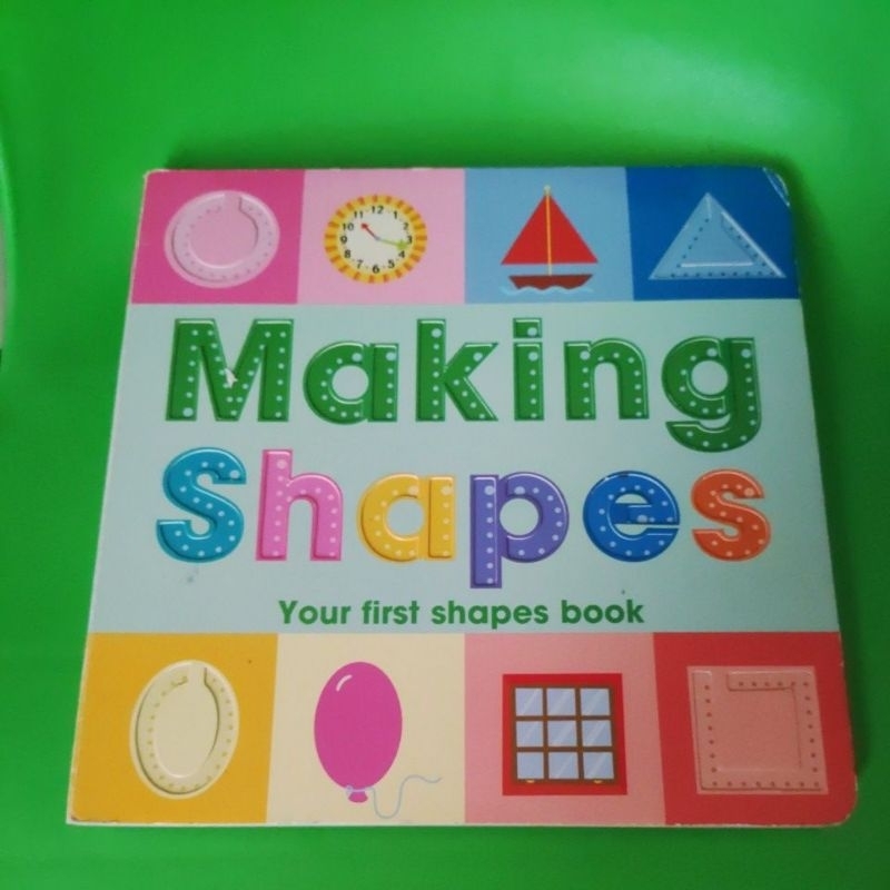 Jual Making Shapes/making shapes touch and feel/board book/buku bbw ...