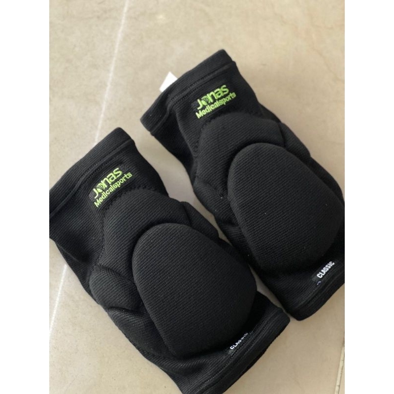 Jual KNEE JONAS V2 V3 BLACK HITAM kneepad support busa tebal original ...