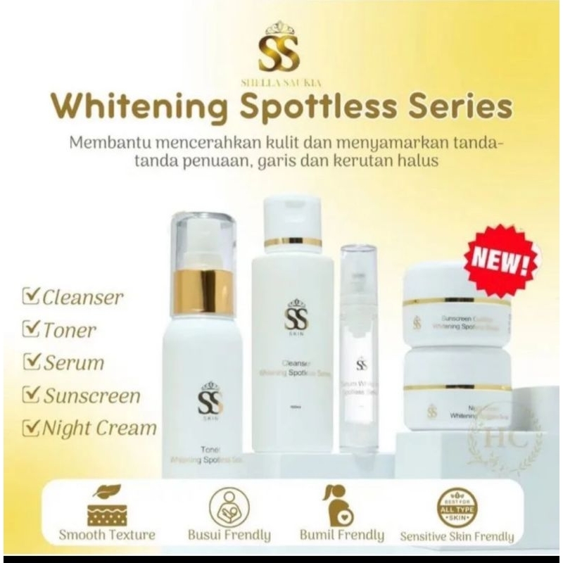 Jual SS SKIN PAKET WHITENING SATUAN/ECER | Shopee Indonesia