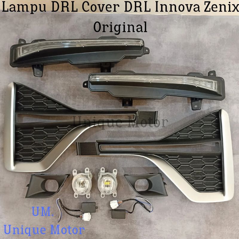 Jual Lampu DRL Cover DRL LRD Komplit Innova Zenix Original | Shopee ...