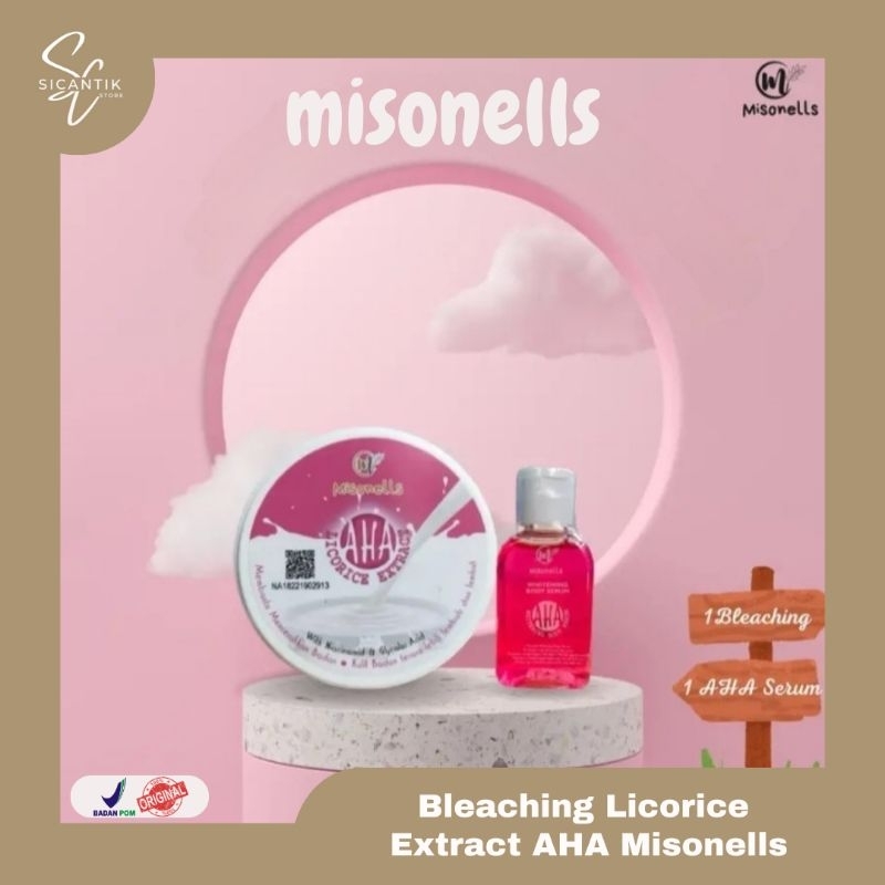 Jual BLEACHING BADAN MISONELLS ORIGINAL 100% | BODY SERUM PEMUTIH BADAN LICORICE EXTRACT ...