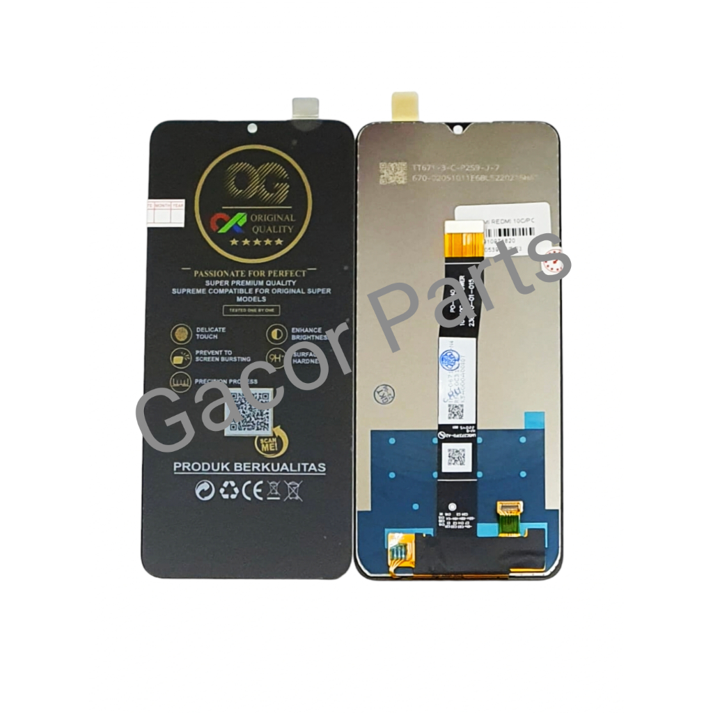 Jual LCD OG SUPER ORI XIAOMI REDMI 10C FULLSET TOUCHSCREEN ORIGINAL ...