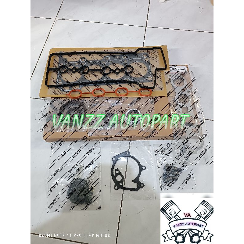 Jual paking set paking full set grafit/asbes Toyota Avanza Xenia old 1300cc non VVT-i | Shopee ...