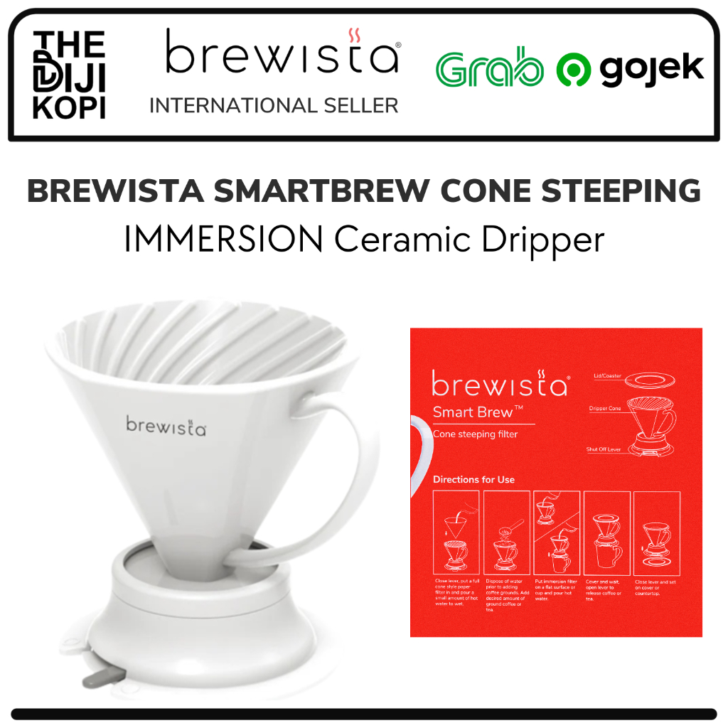 Jual Brewista Smart Brew Immersion Coffee Dripper Steeping Cone Manual ...