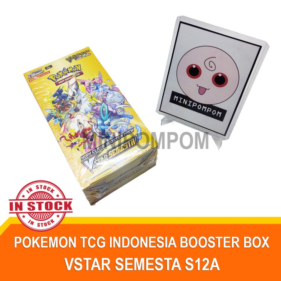 Jual VSTAR Semesta s12a Booster Box - Pokemon TCG Indonesia | Shopee ...